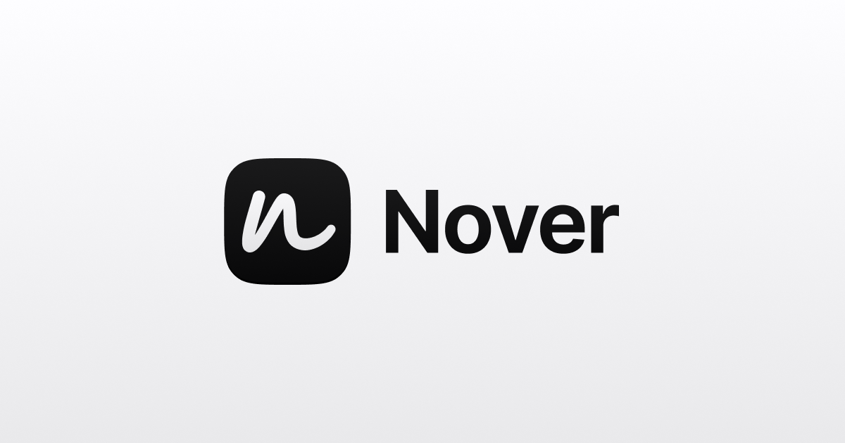 Getting started · Nover